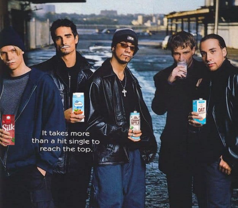 Backstreet Boys Celebram o Dia Nacional do Leite com uma Versão Vegana ...