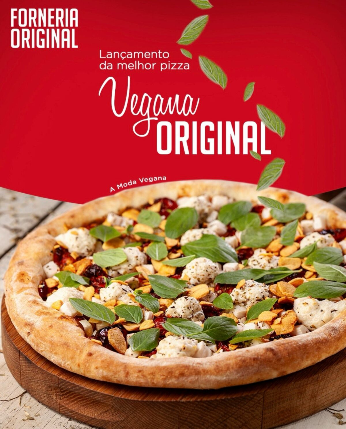 Forneria Original lança seis sabores de pizza veganas nas mais de 40 ...